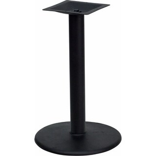 Offex 24'' Round Restaurant Table Base with 4'' Dia. Bar Height Column ...